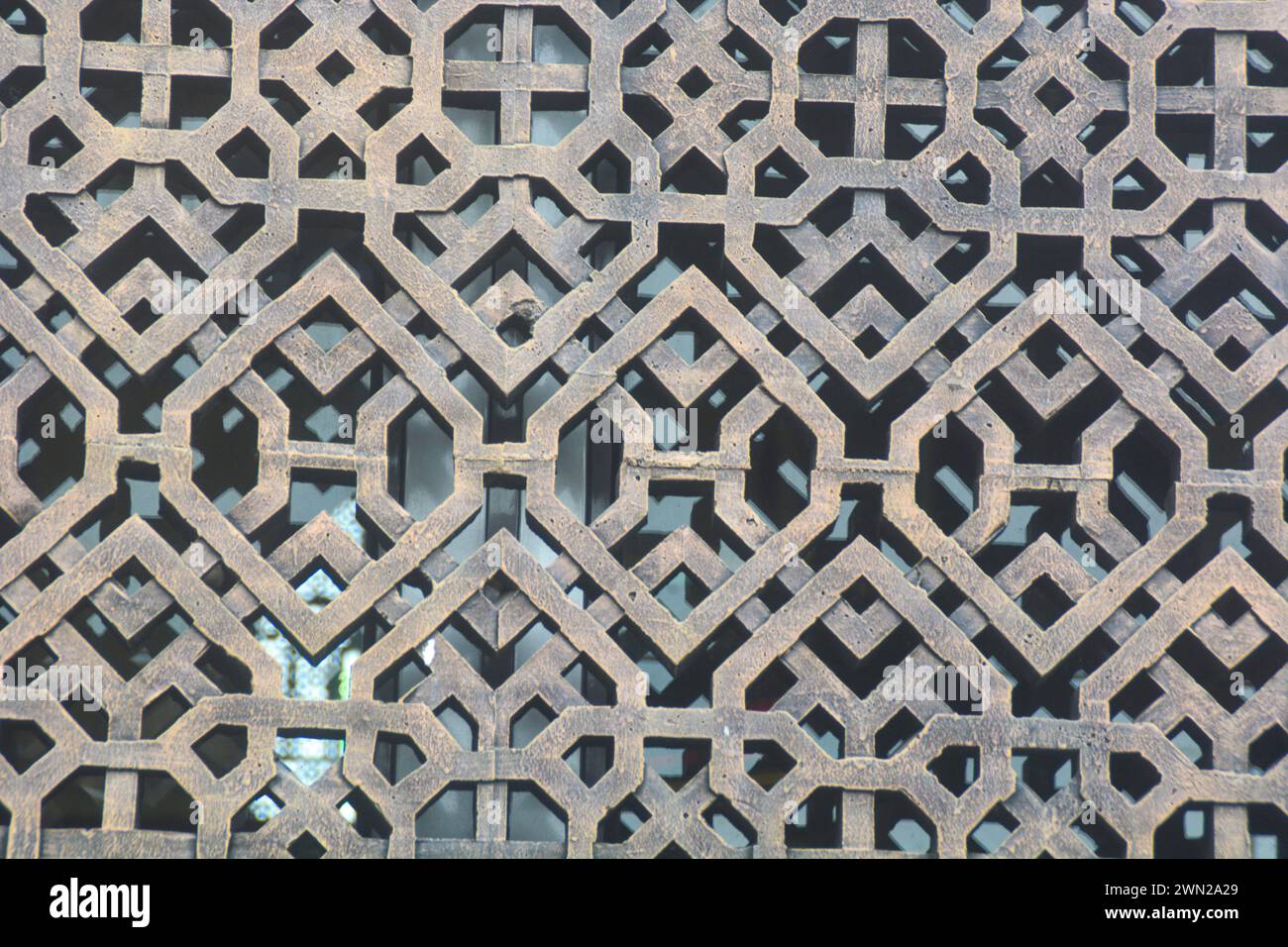 The exterior of a mosque in Wonosobo, Indonesia. mas is a place of ...