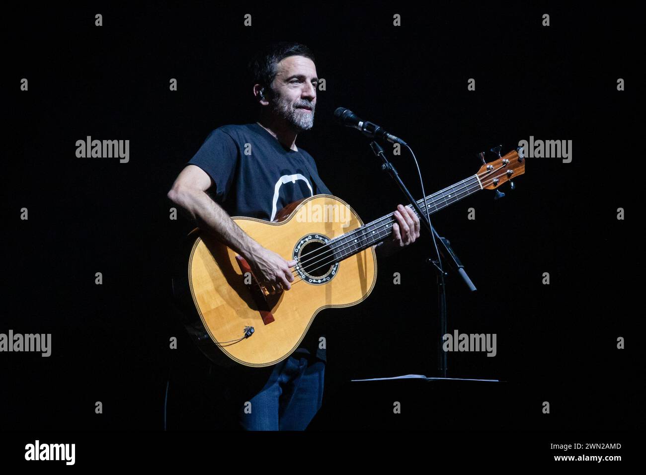 Manel Cruz, lead singer of the Portuguese band Ornatos Violeta performs ...