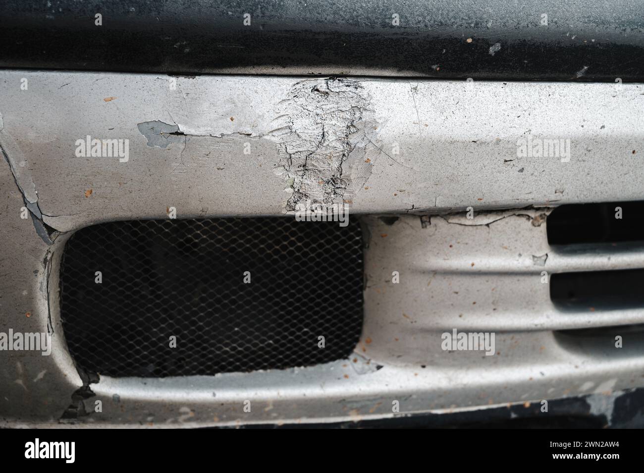 Crumpled hood hi-res stock photography and images - Alamy