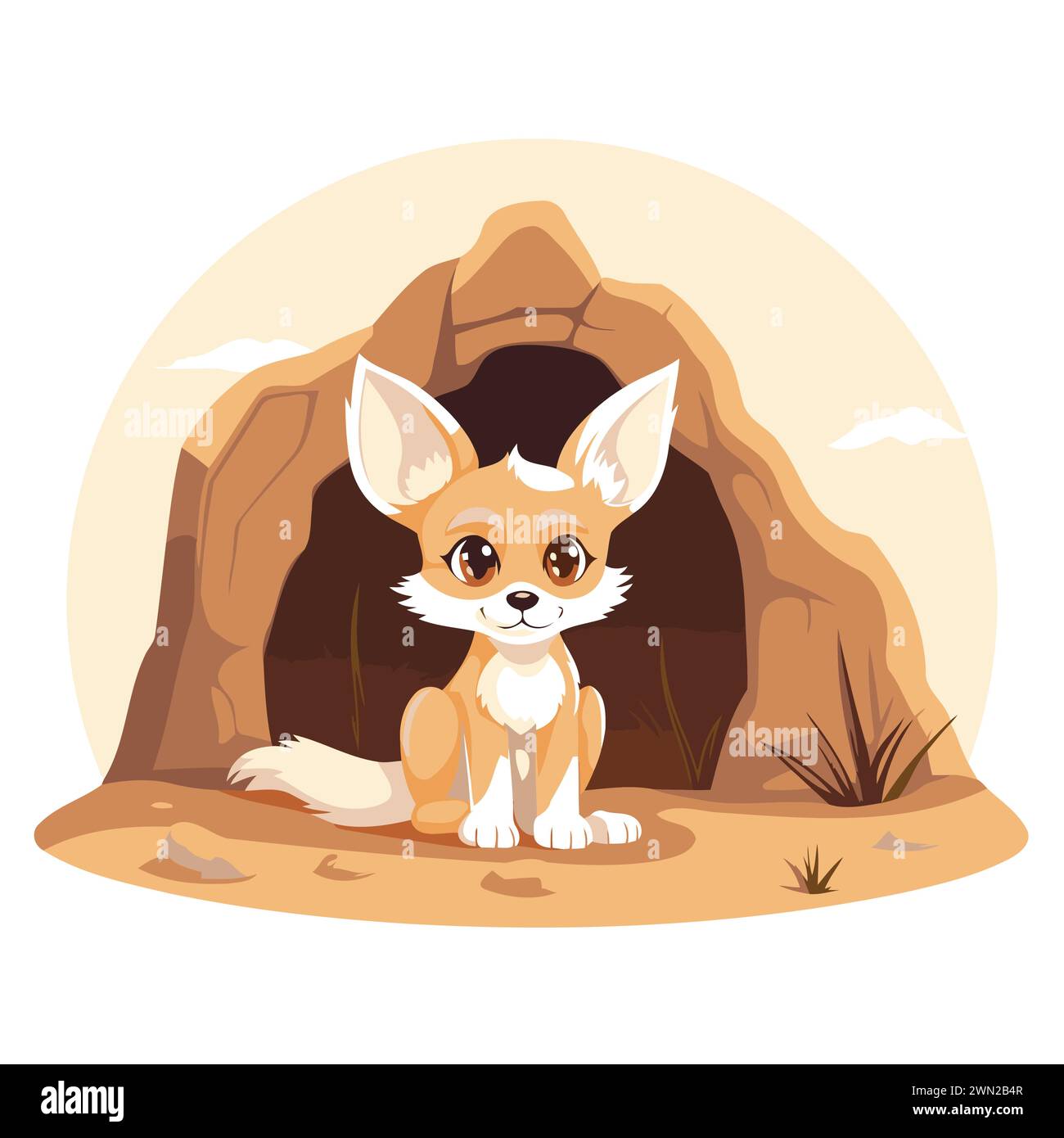 Cute cave Stock Vector Images - Alamy