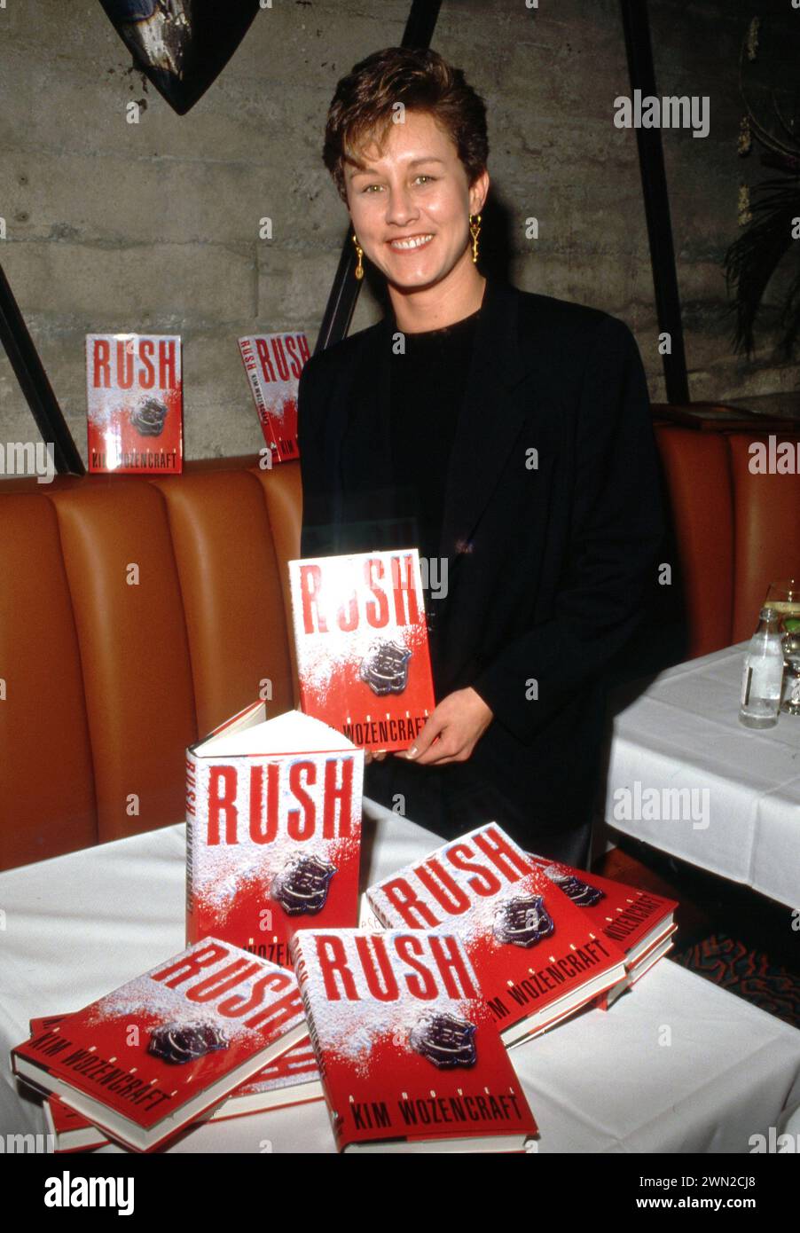 Kim Wozencraft 1991 Credit: Ralph Dominguez/MediaPunch Stock Photo - Alamy