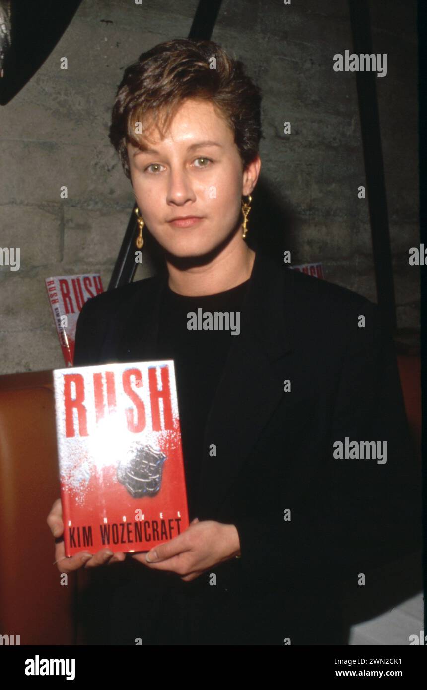 Kim Wozencraft 1991 Credit: Ralph Dominguez/MediaPunch Stock Photo - Alamy
