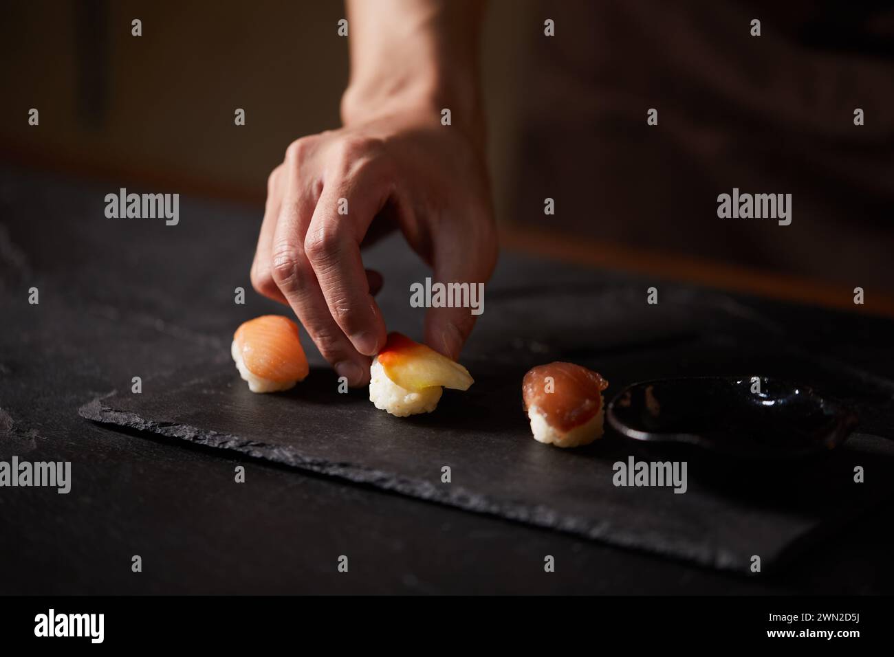 Sushi kitchen counter hi-res stock photography and images - Alamy