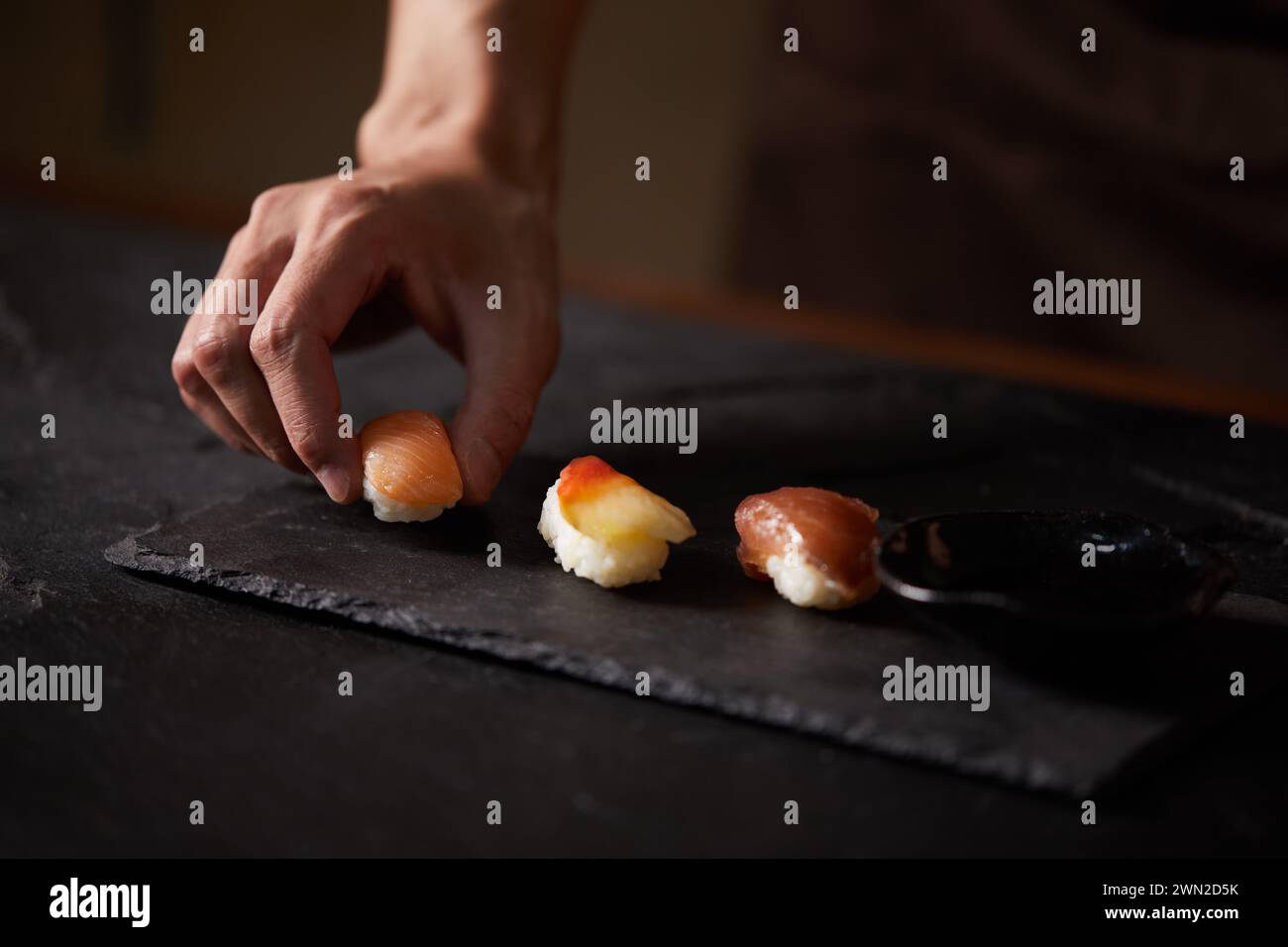 Sushi kitchen counter hi-res stock photography and images - Alamy