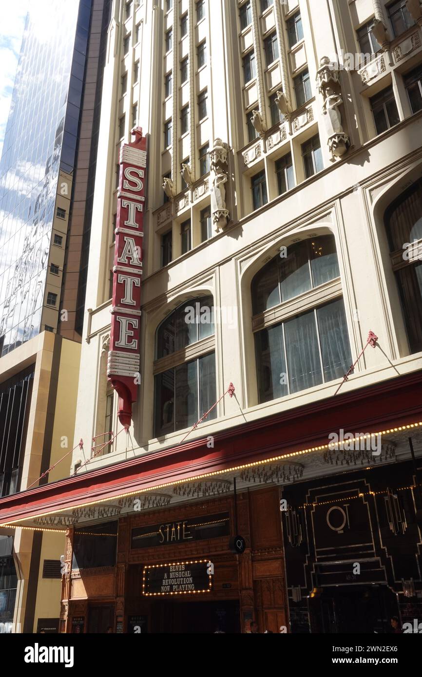 The State Theatre located on Market Street in Sydney, Australia, is a ...