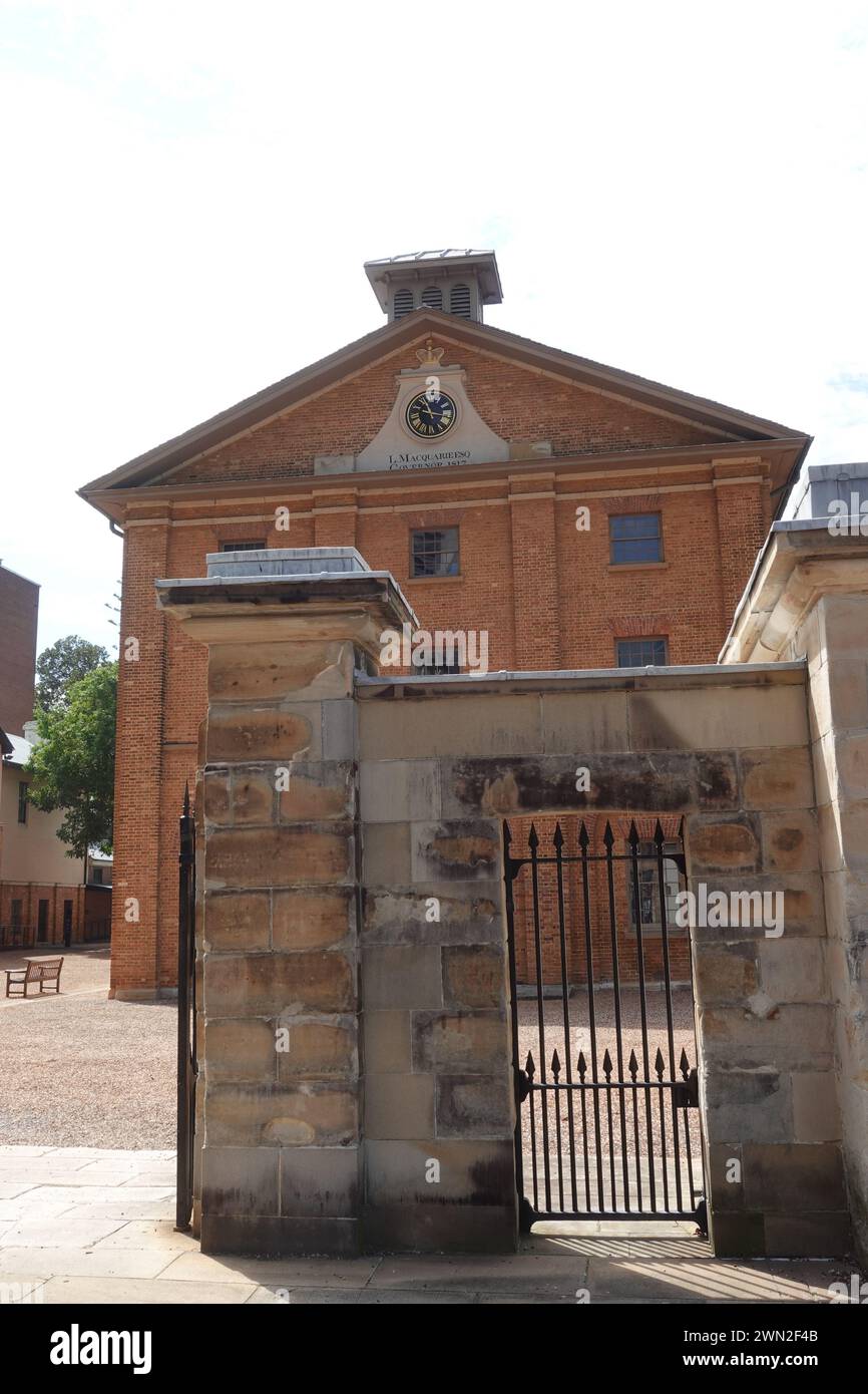 Hyde Park Barracks, located in Sydney, Australia, is a historic site ...