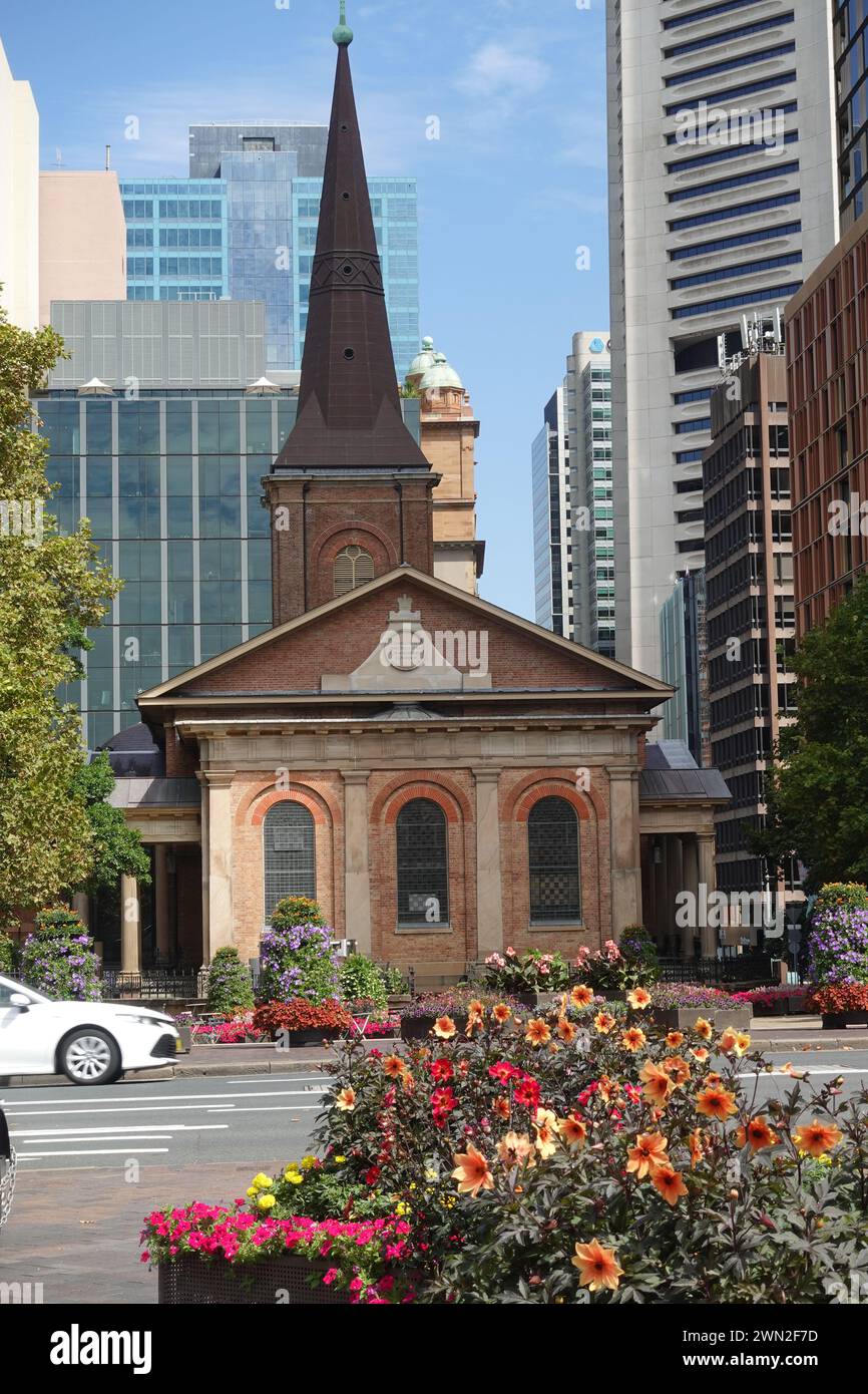 St. James Church on St James Rd, Sydney, NSW, Australia Stock Photo - Alamy