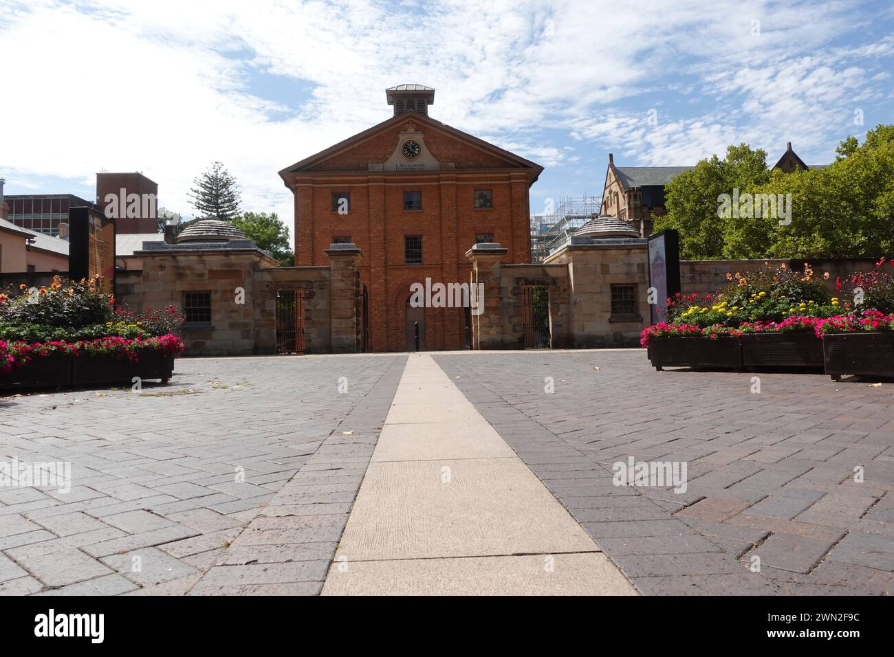 Hyde Park Barracks, located in Sydney, Australia, is a historic site ...