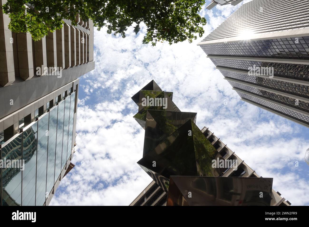 The Dobell Memorial Sculpture on Pitt Street in Sydney, Australia ...