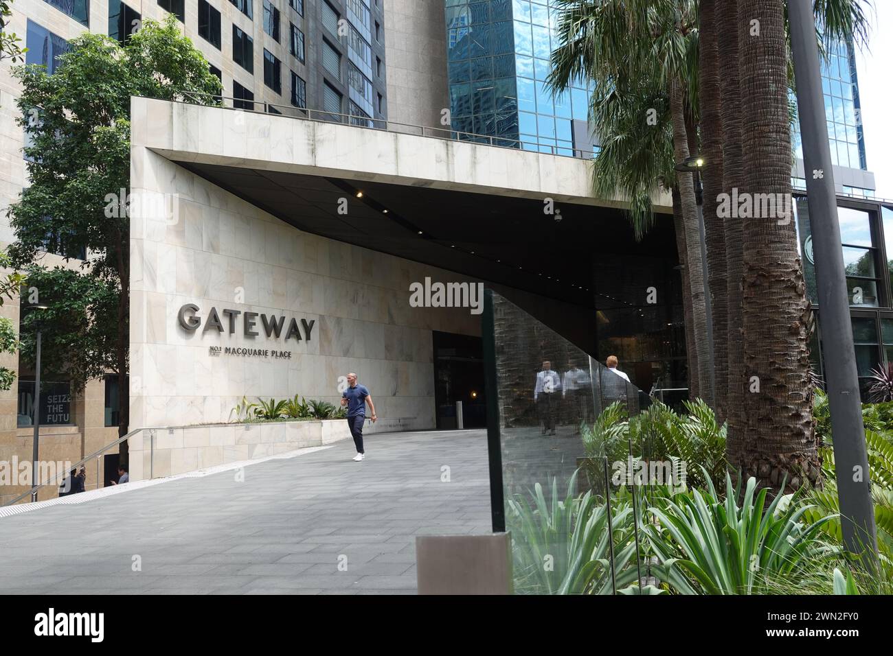 The Gateway, located at 1 Macquarie Place in Sydney, Australia, is a ...