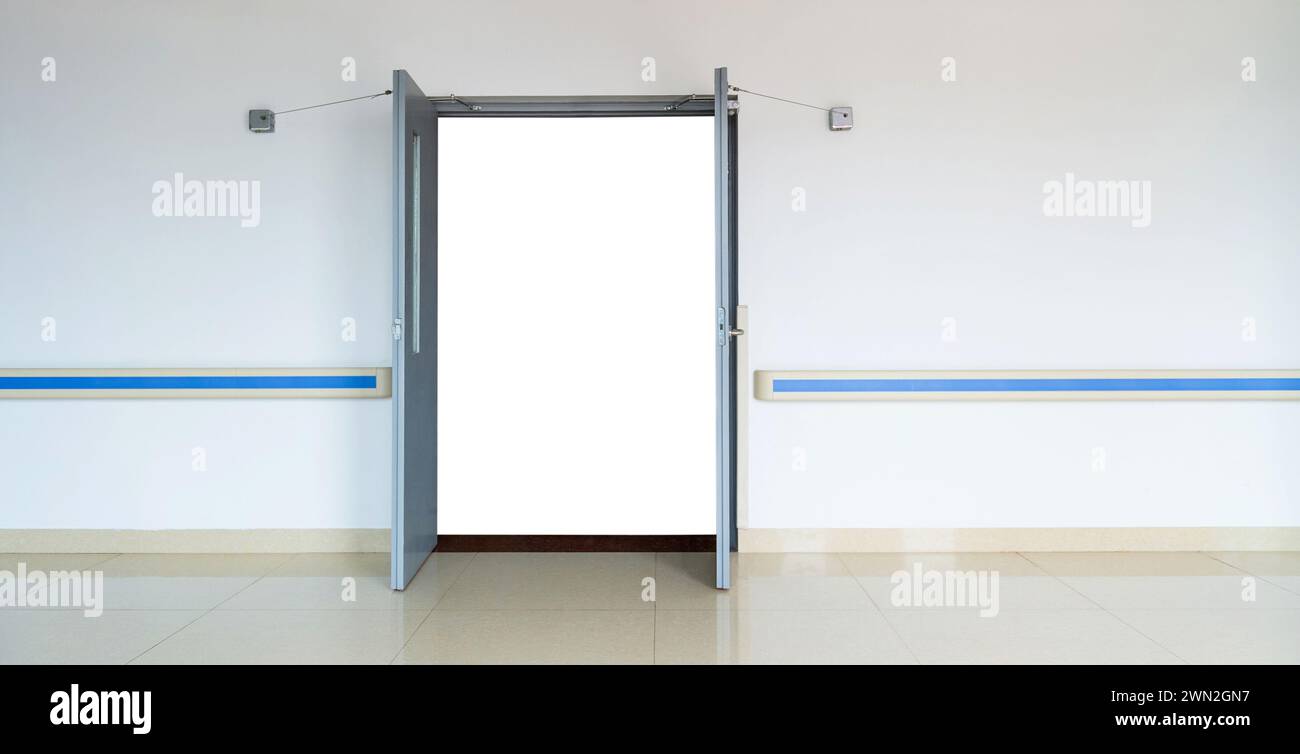 Hospital door open hi-res stock photography and images - Alamy