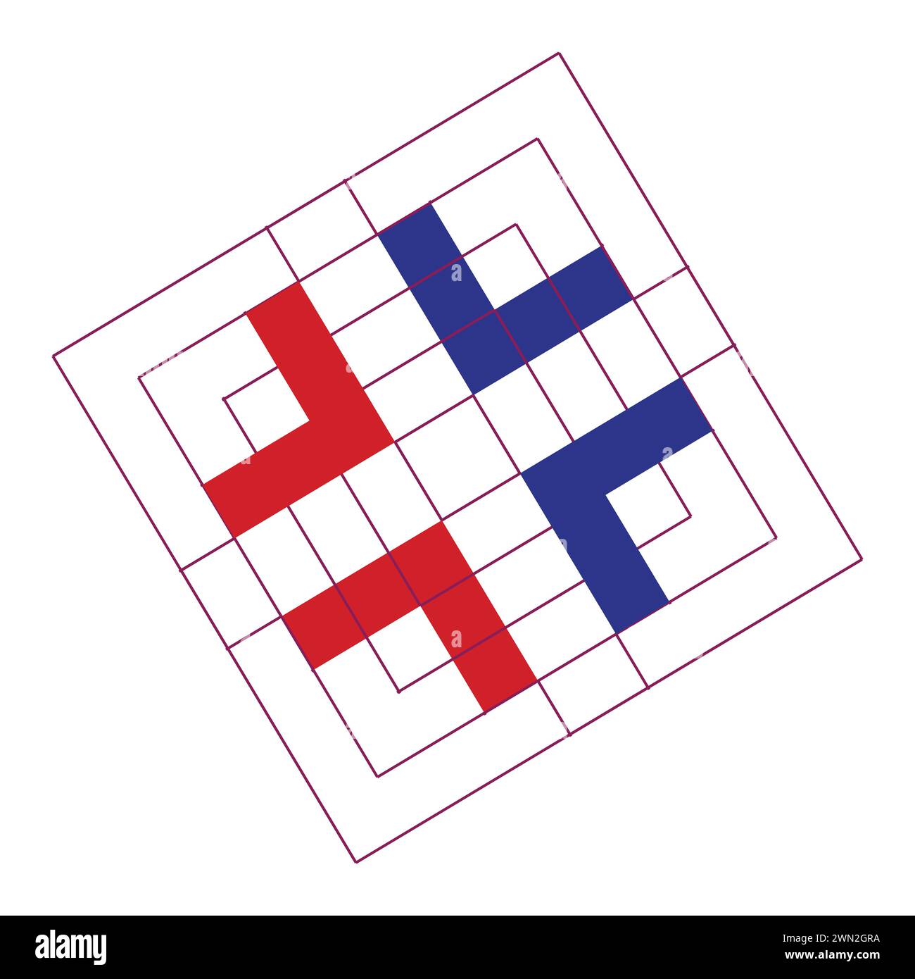 line texture background in vector formate style, square box composed ...