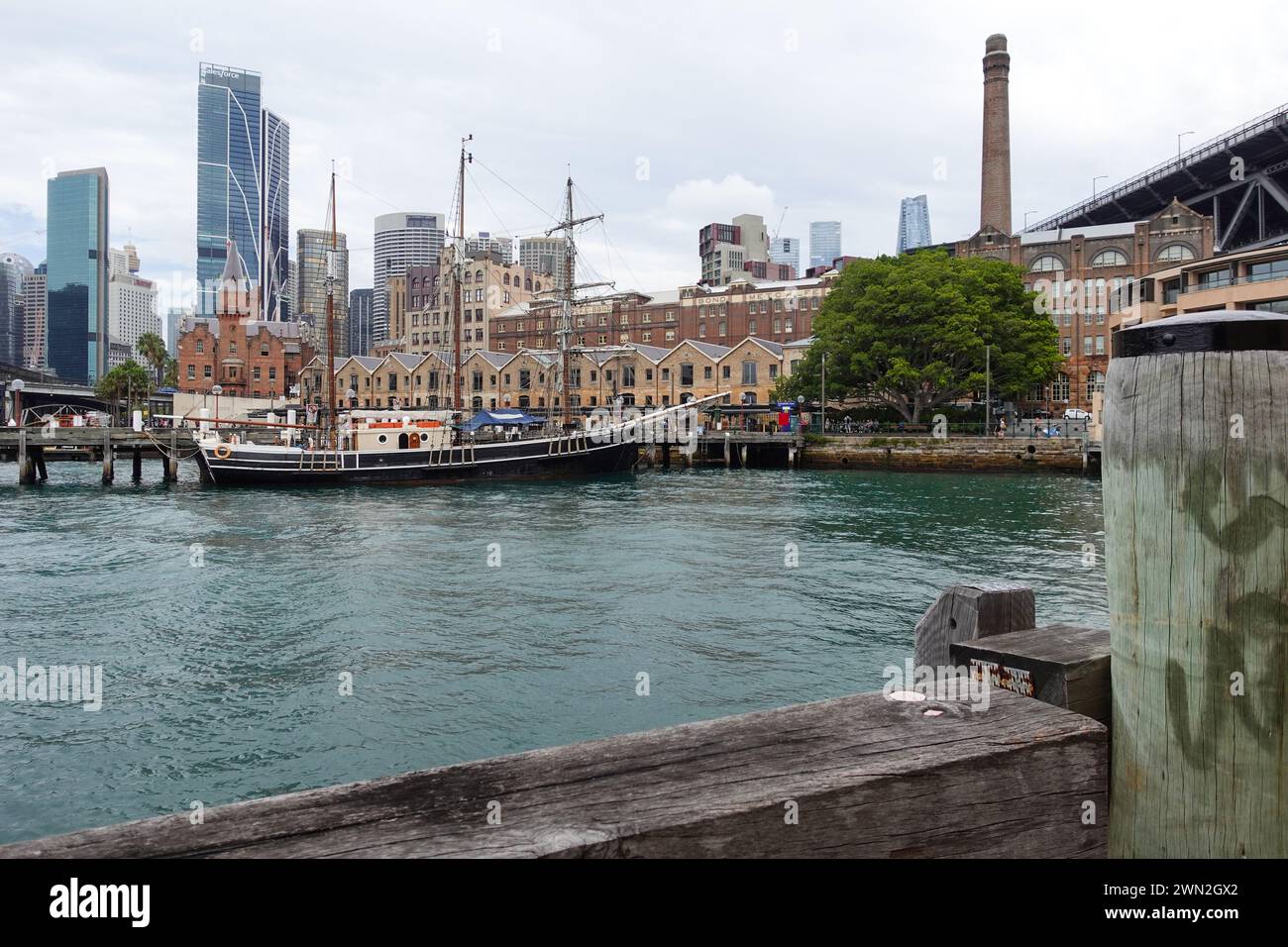 Sydney Harbour Tall Ships Stock Photo - Alamy