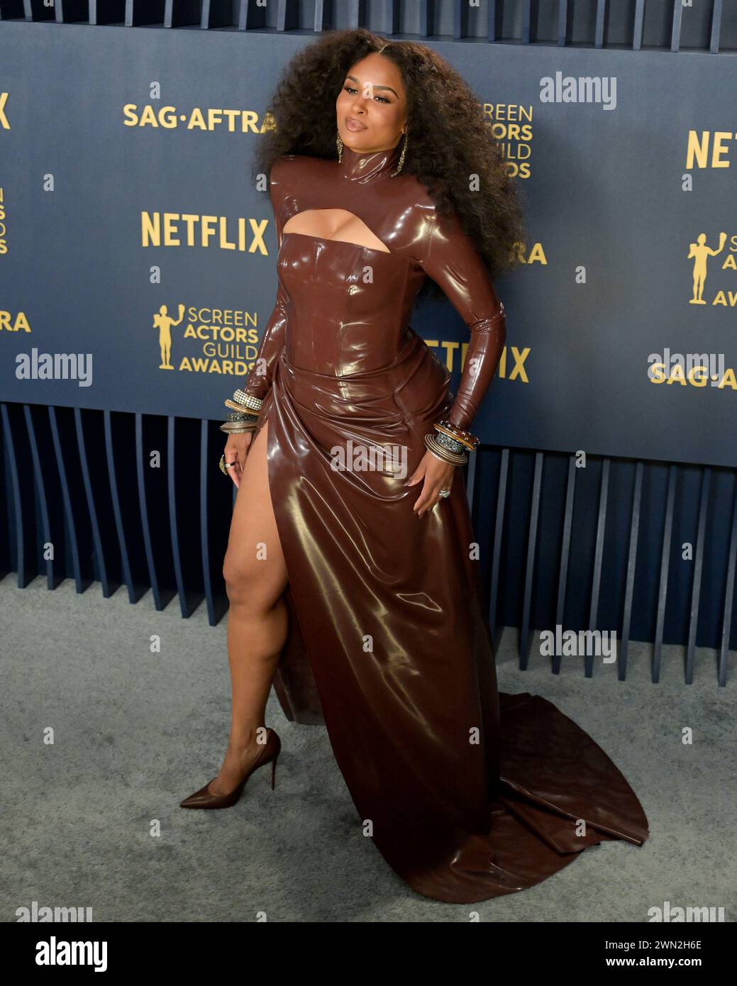 Los ANgeles, California, USA. 24th Feb, 2024. Ciara. 30th Annual Screen ...