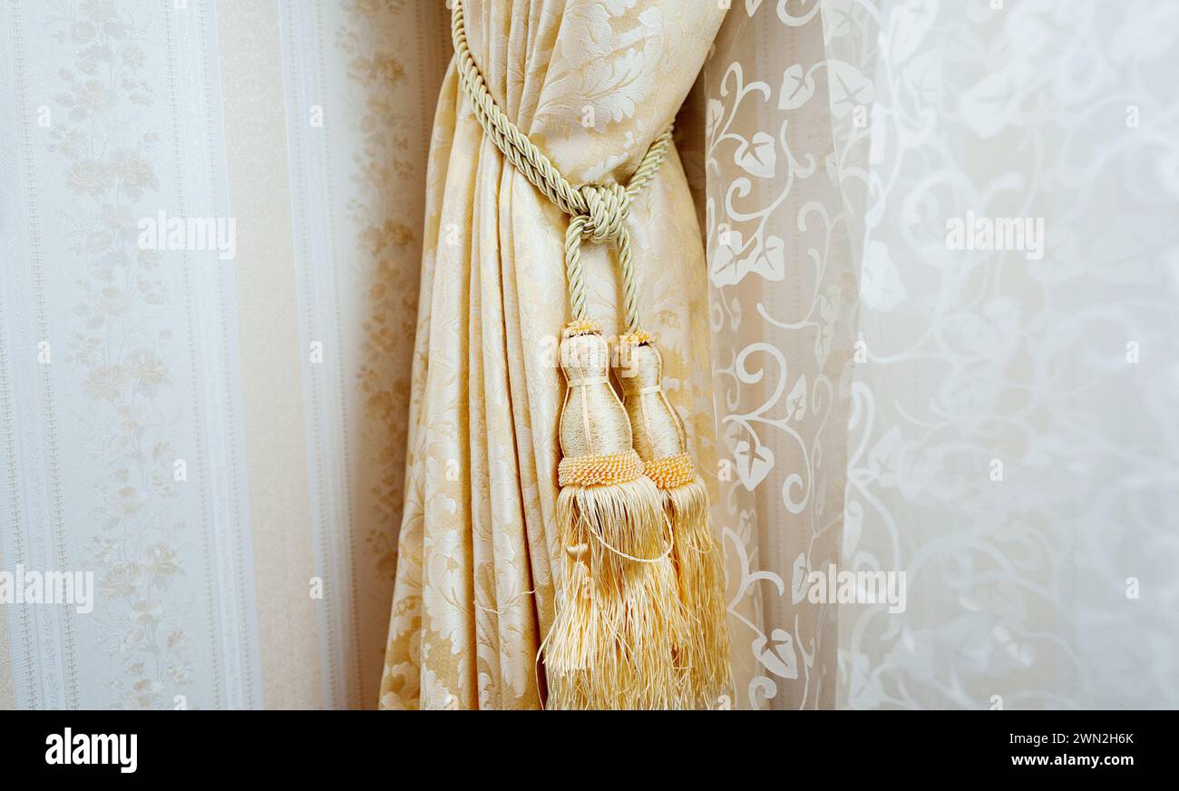 Yarn curtain hi-res stock photography and images - Alamy