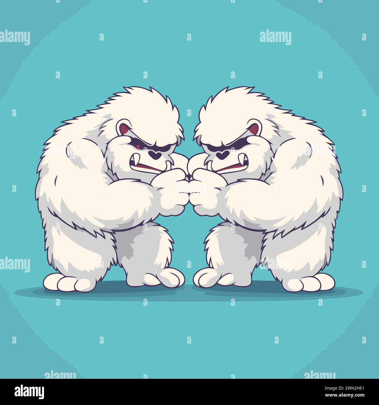 Angry bears Stock Vector Images - Alamy