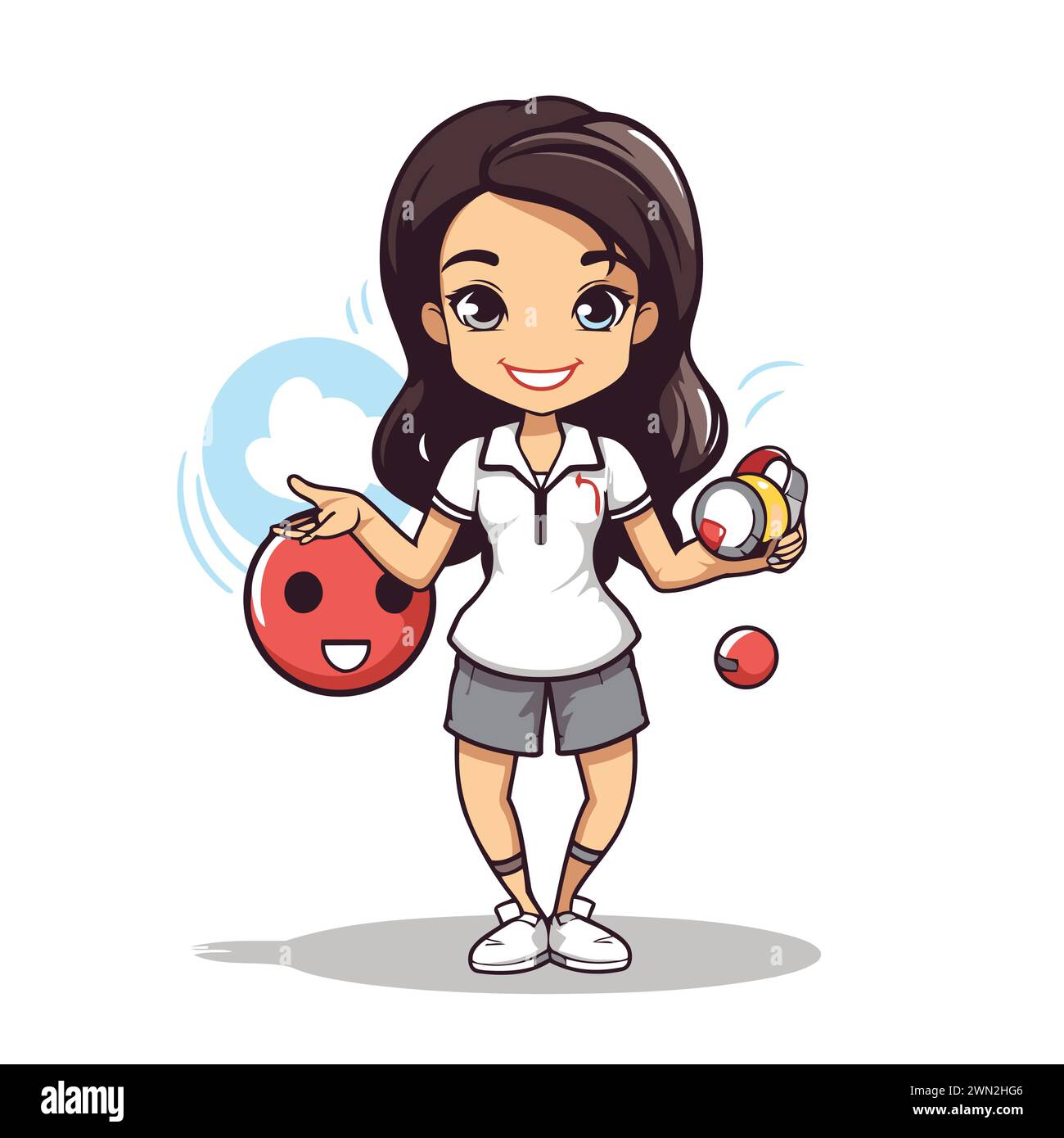 Cartoon bowling pins Stock Vector Images - Alamy