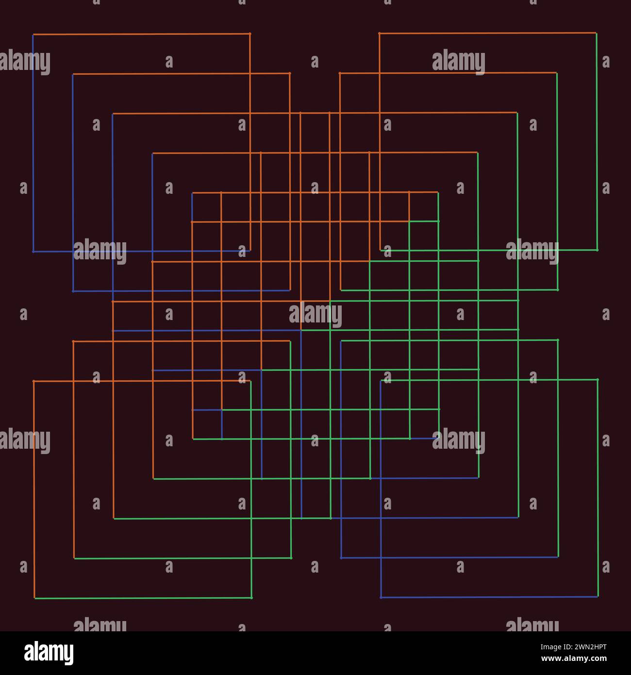 line texture background in vector formate style, square box composed ...