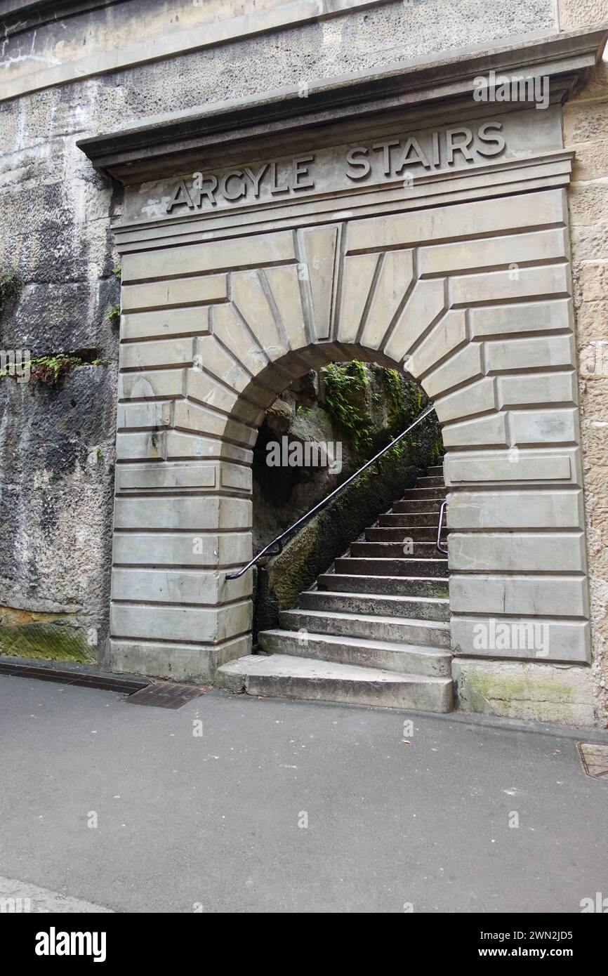 Argyle Stairs is a historic staircase located in The Rocks, Sydney ...