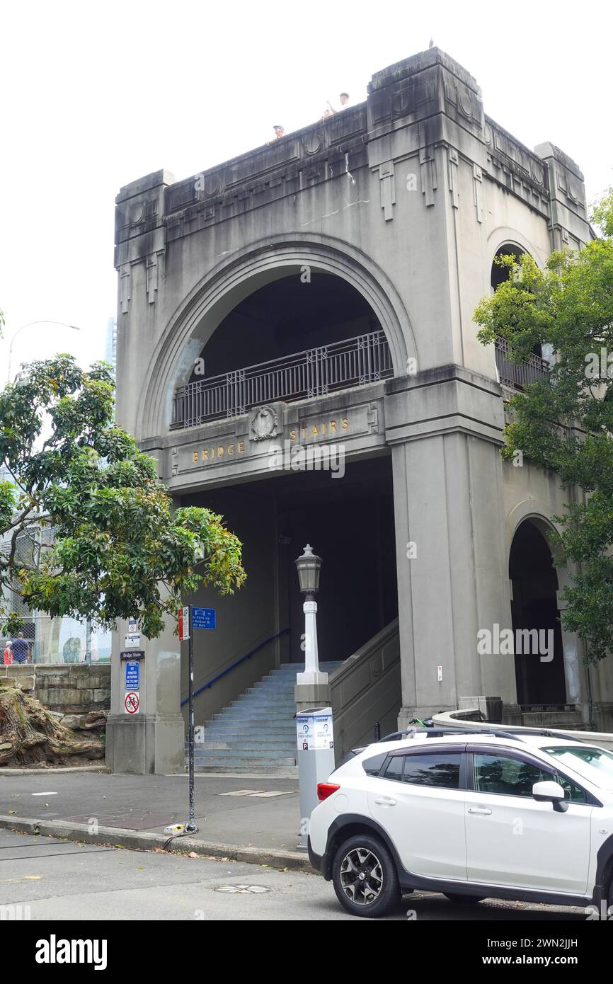 Bridge Stairs is a historic staircase located in The Rocks, Sydney ...