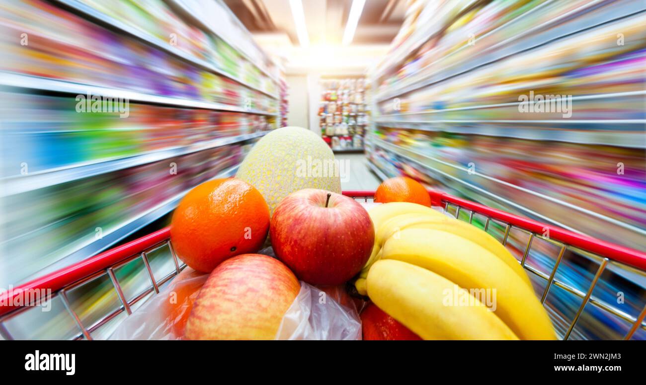 Point view shot moving cart hi-res stock photography and images - Alamy