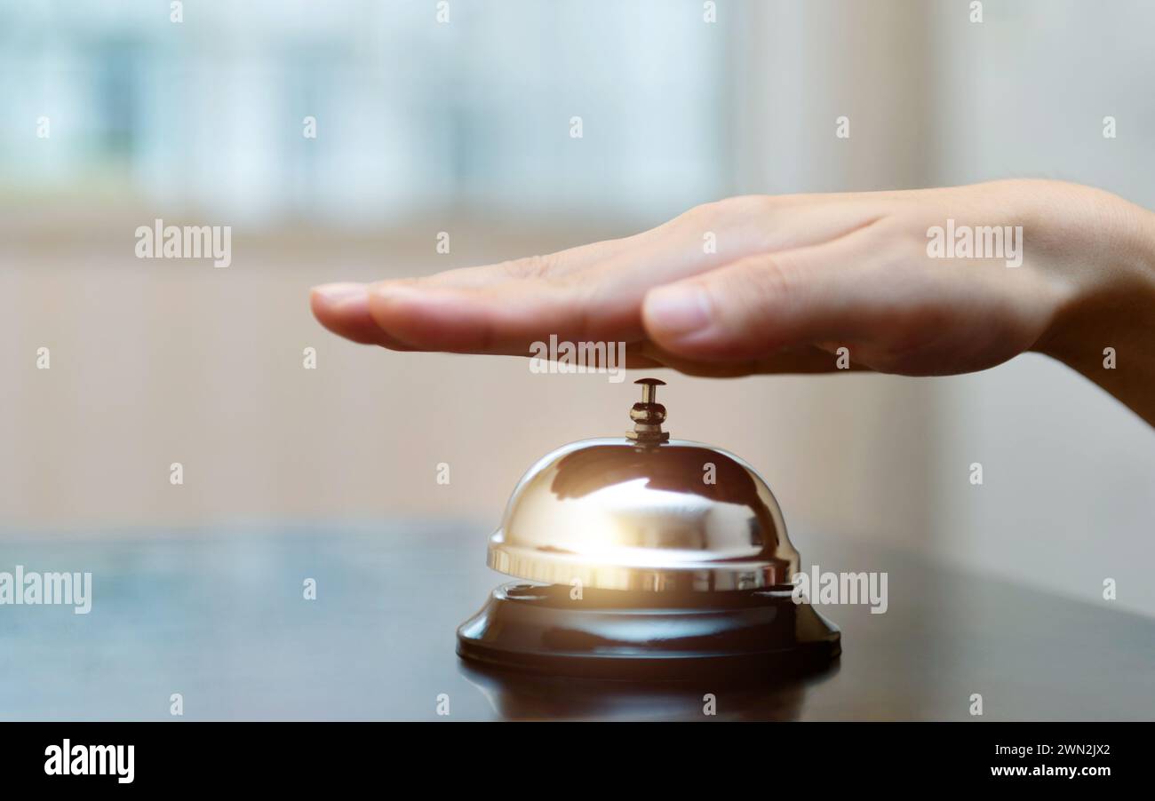 Hand ringing hi-res stock photography and images - Alamy