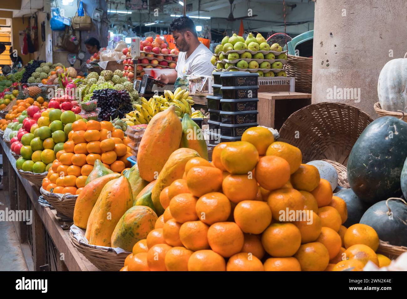 India goa panaji panjim market hi-res stock photography and images - Alamy