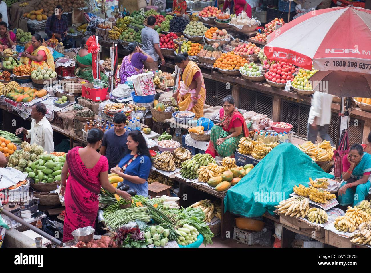 India goa panaji panjim market hi-res stock photography and images - Alamy