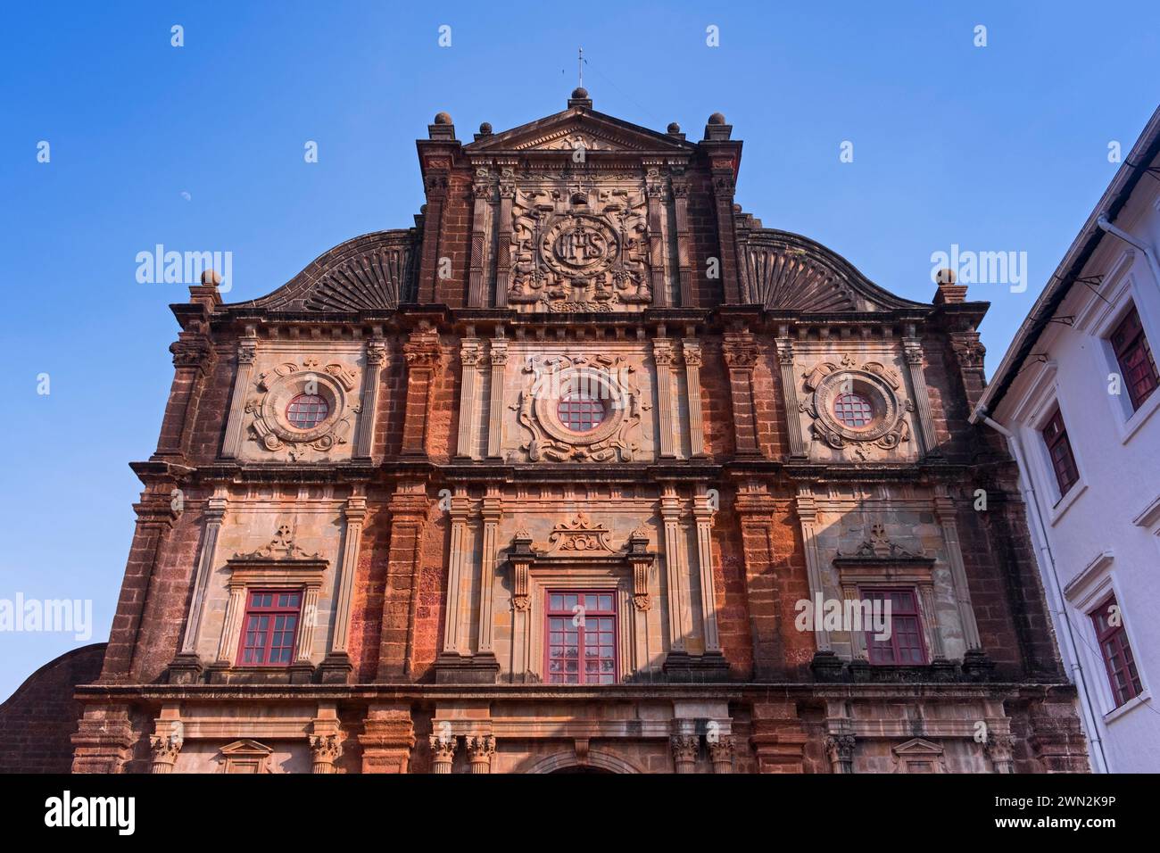 Basilica of Bom Jesus Old Goa India Stock Photo - Alamy