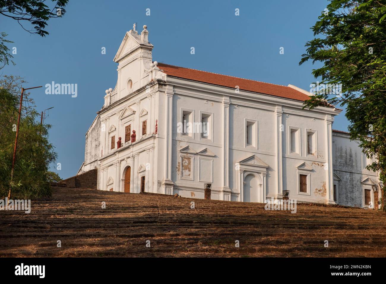 Church of Our Lady of the Mount Old Goa India Stock Photo - Alamy