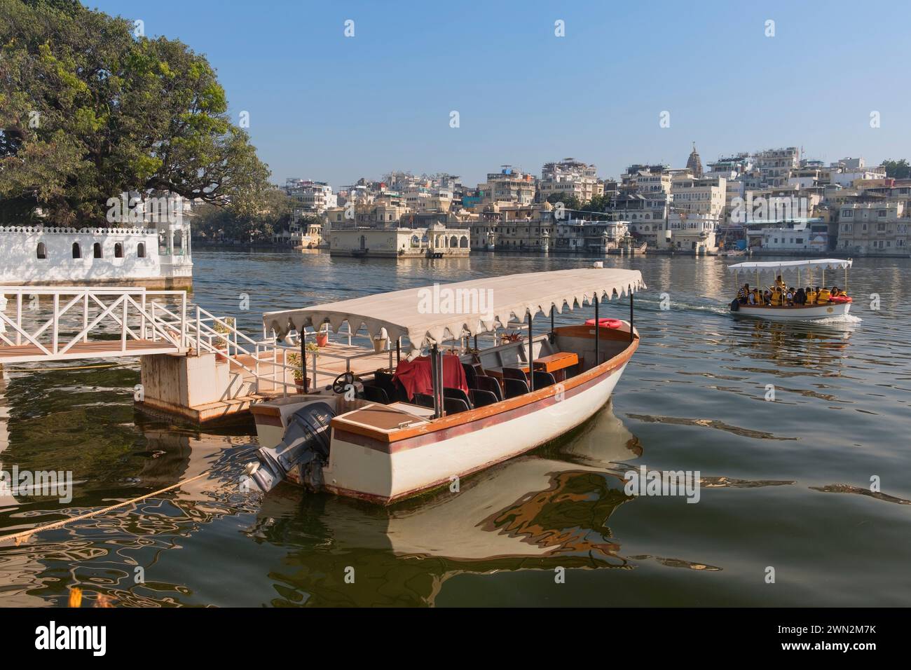 Rajasthan india boat hi-res stock photography and images - Alamy