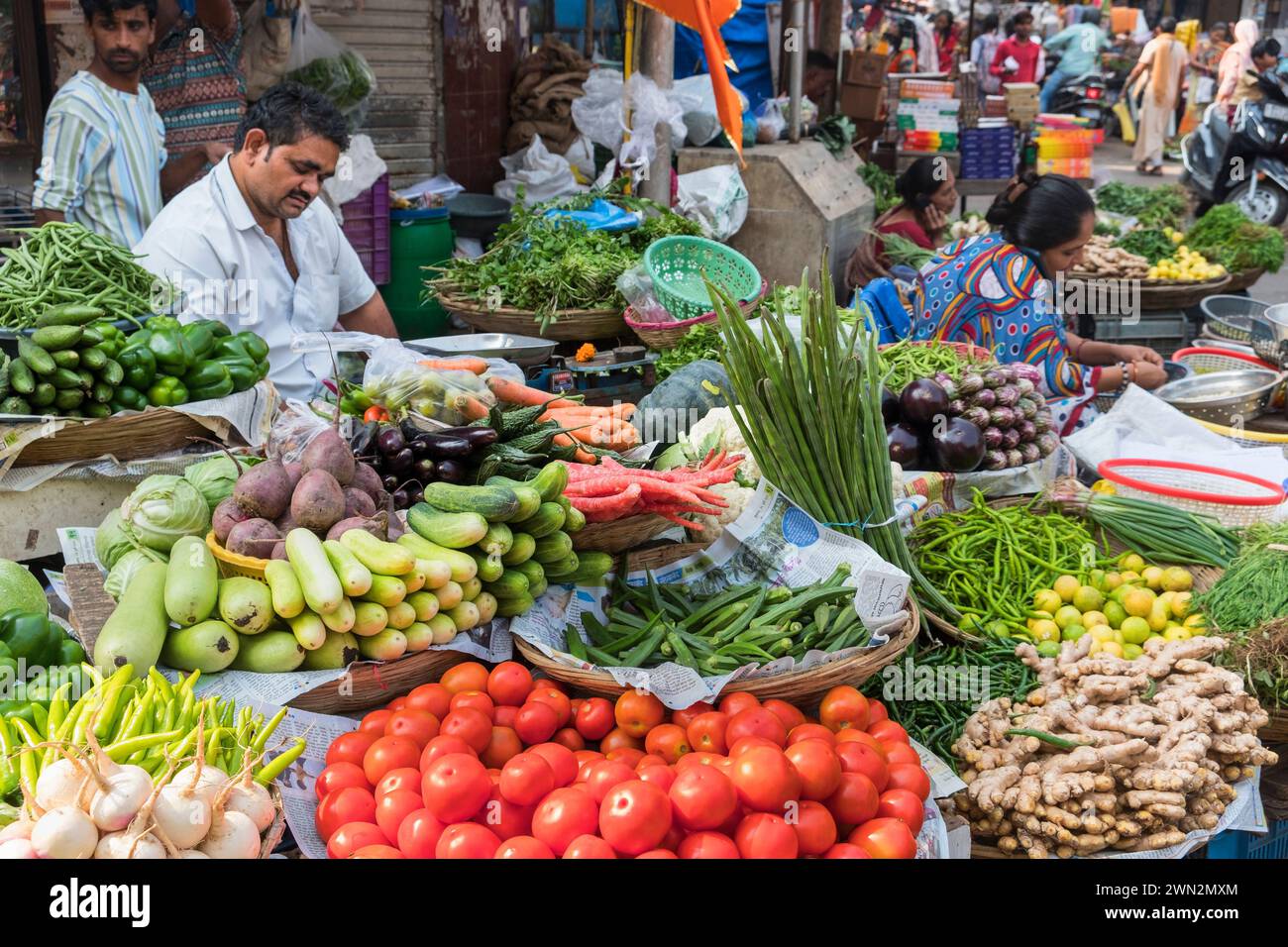 Colaba market Mumbai Bombay Maharashtra India Stock Photo - Alamy