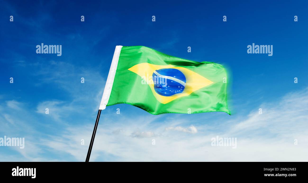 Brazilian blue circle hi-res stock photography and images - Alamy