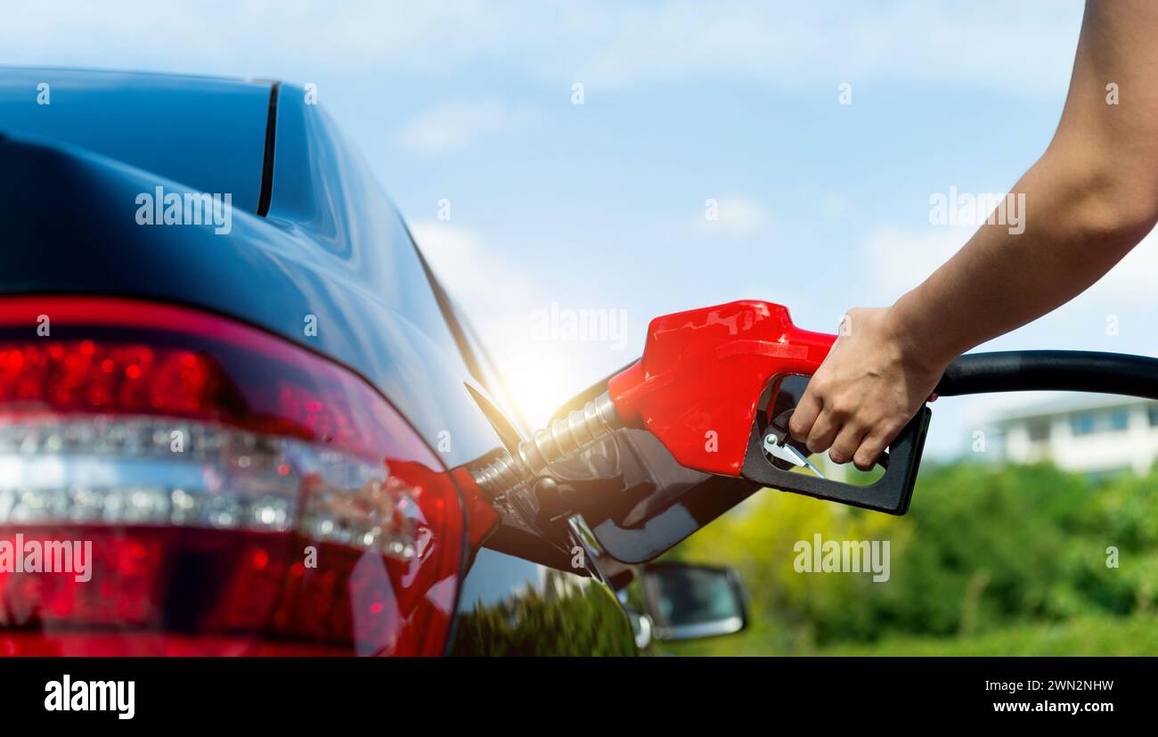 Refil station hi-res stock photography and images - Alamy