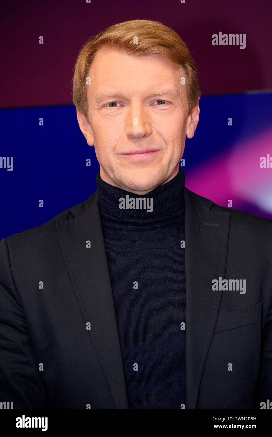 Markus Preiß in der ARD-Talkshow maischberger im Studio Berlin ...