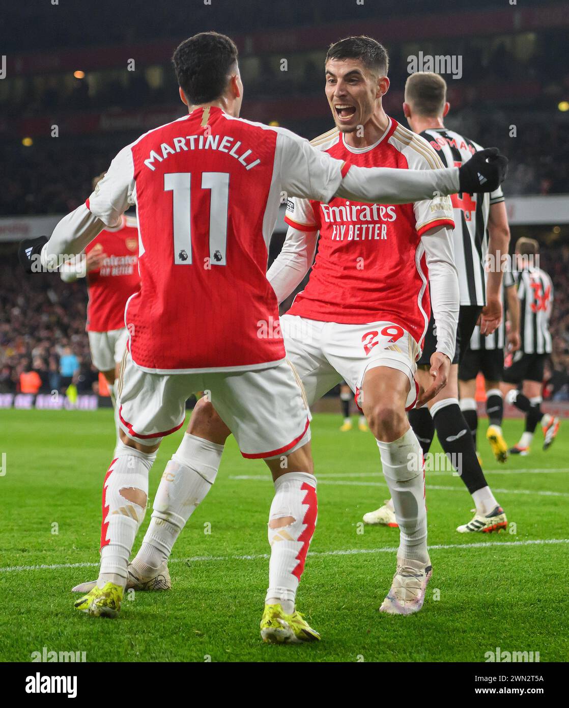 24 Feb 2024 - Arsenal v Newcastle United- Premier League - Emirates ...