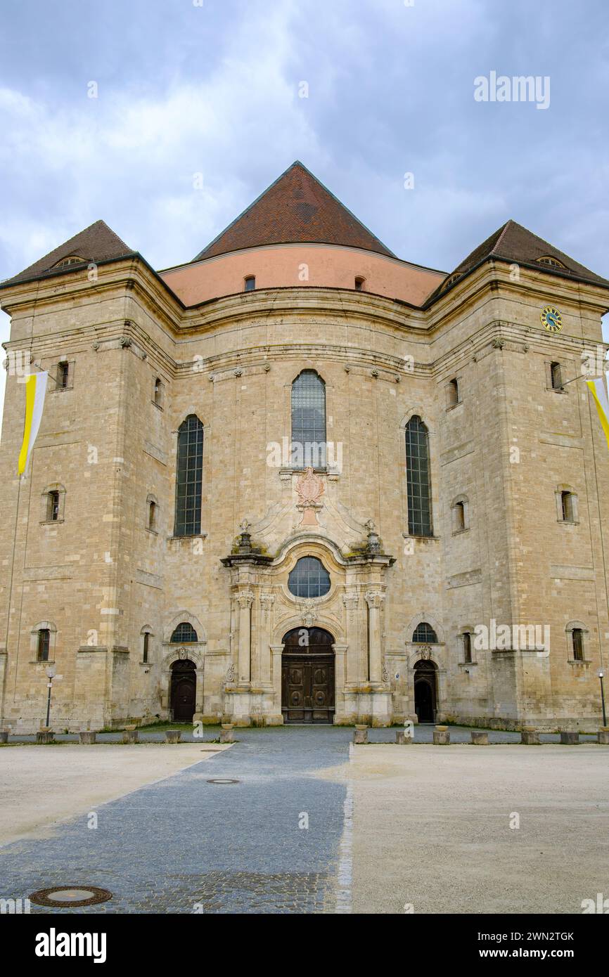 Basilica of St Martin, monastery church of the former Benedictine abbey ...