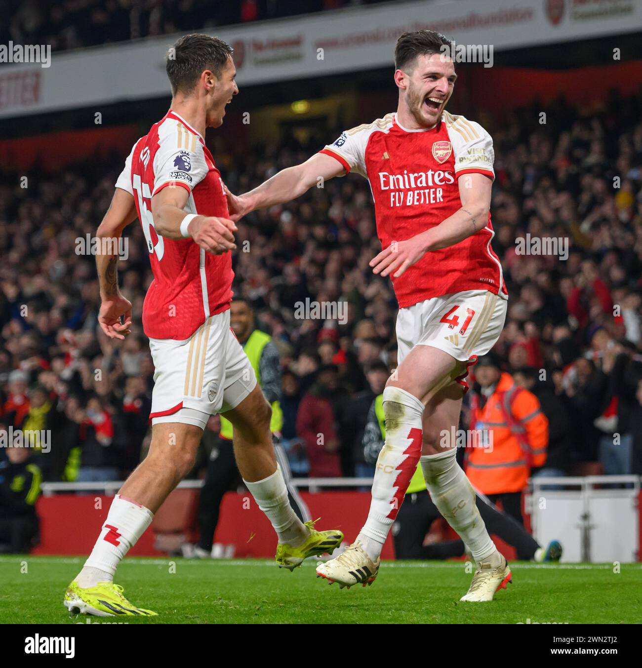 24 Feb 2024 Arsenal V Newcastle United Premier League Emirates