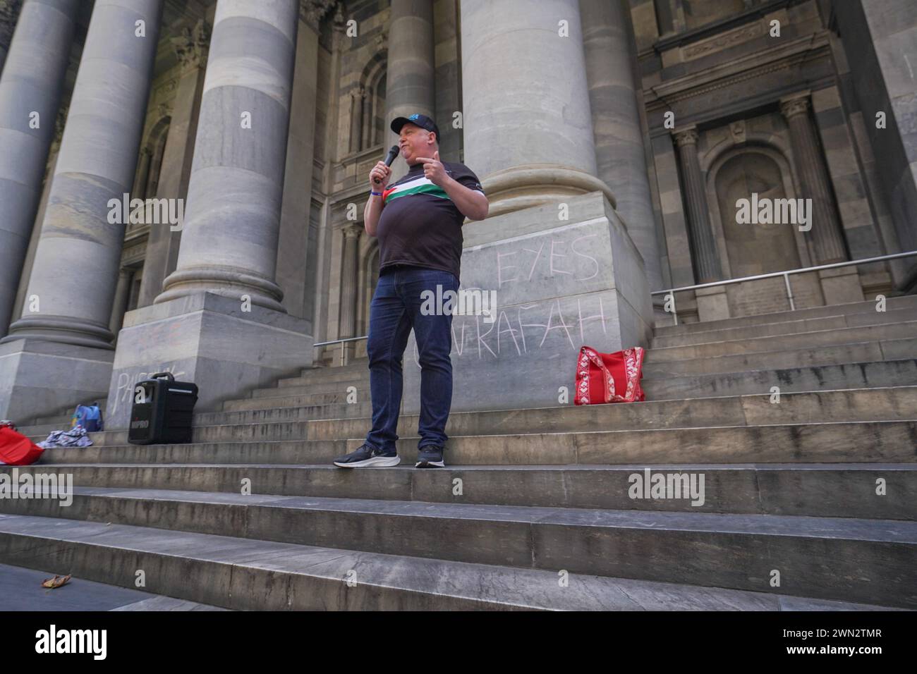 Adelaide, SA Australia 29 February 2024 . Alex Gordon, President of the ...