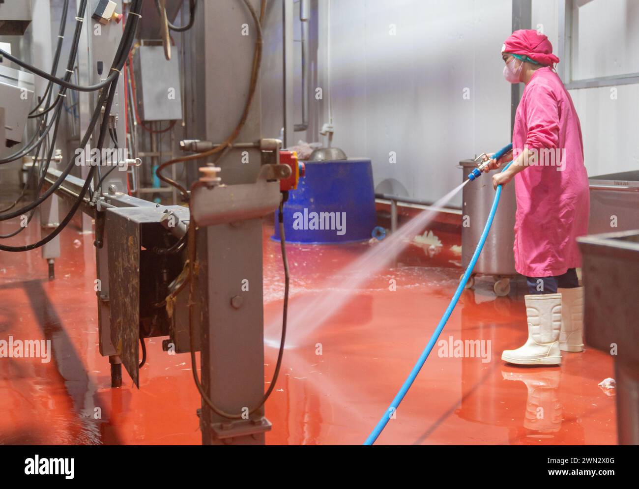 Commercial meat processing hi-res stock photography and images - Alamy