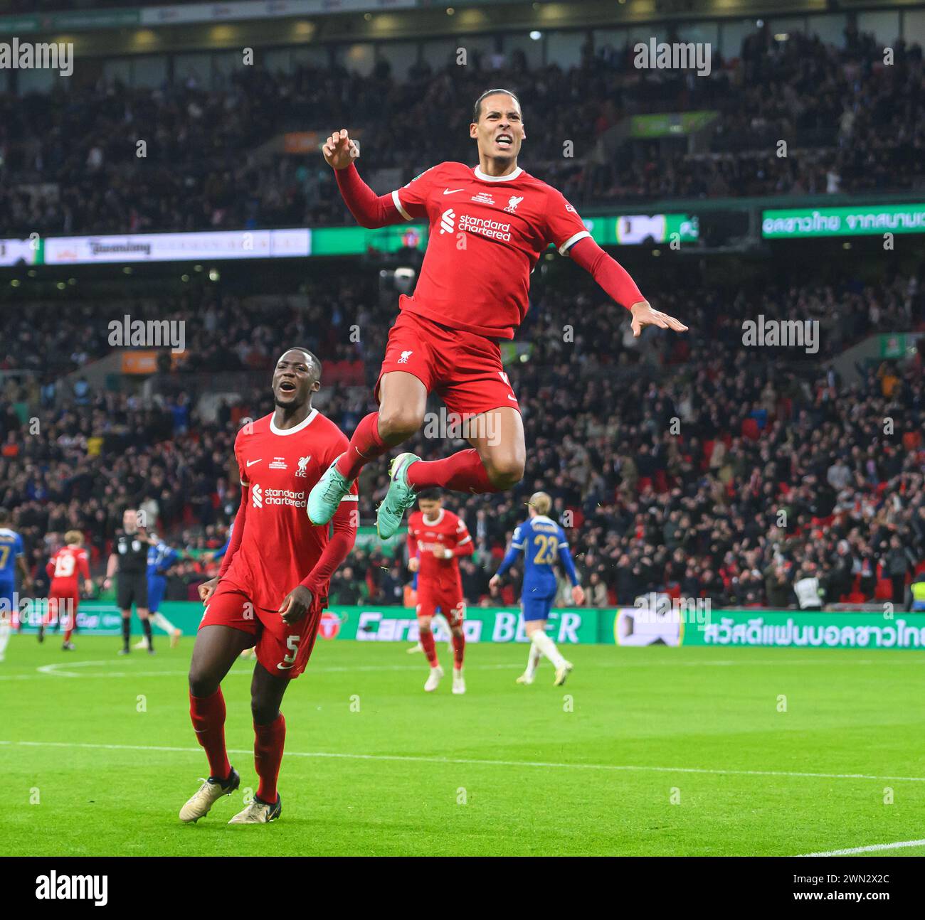 25 Feb 2024 - Chelsea v Liverpool - Carabao Cup Final - Wembley Stadium ...