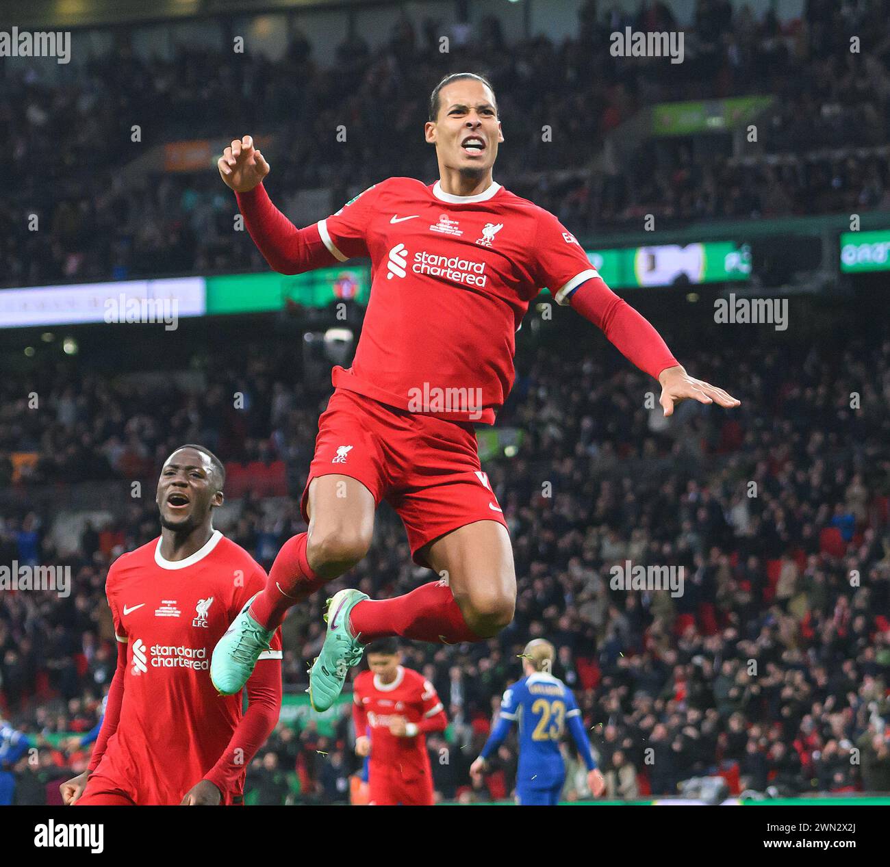 25 Feb 2024 - Chelsea v Liverpool - Carabao Cup Final - Wembley Stadium ...