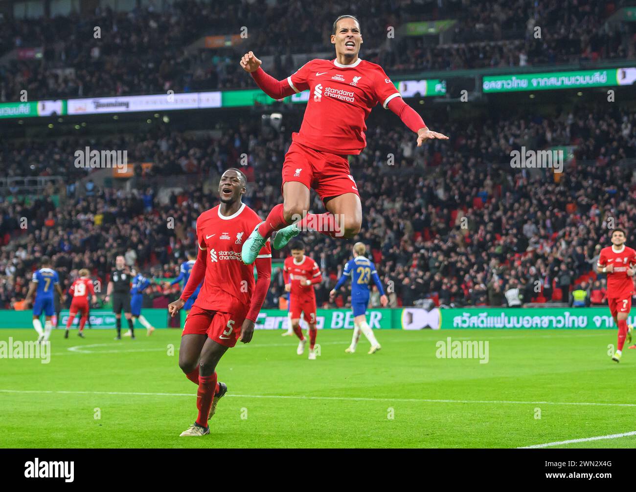 25 Feb 2024 - Chelsea v Liverpool - Carabao Cup Final - Wembley Stadium ...
