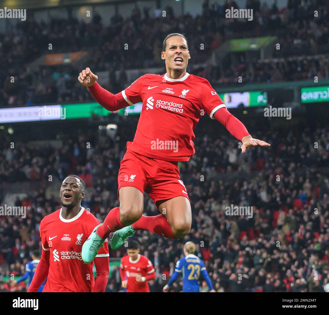25 Feb 2024 - Chelsea v Liverpool - Carabao Cup Final - Wembley Stadium ...