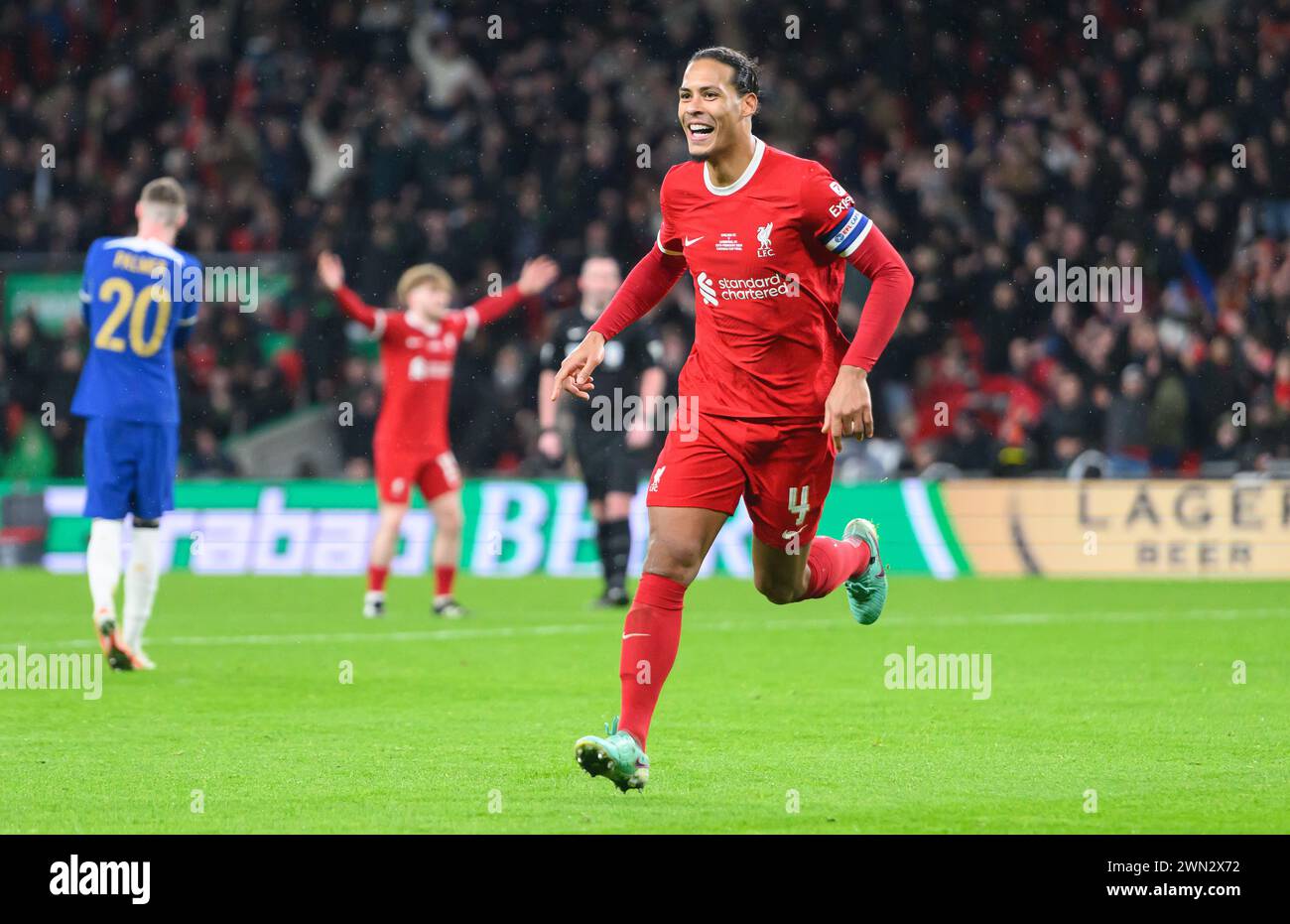 25 Feb 2024 - Chelsea v Liverpool - Carabao Cup Final - Wembley Stadium ...