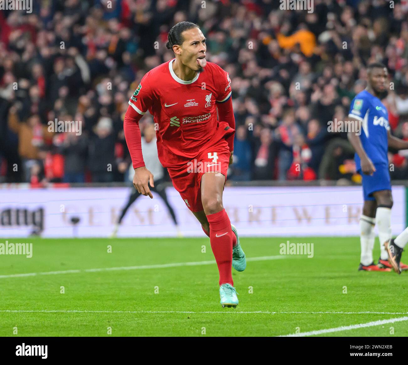 25 Feb 2024 - Chelsea v Liverpool - Carabao Cup Final - Wembley Stadium ...