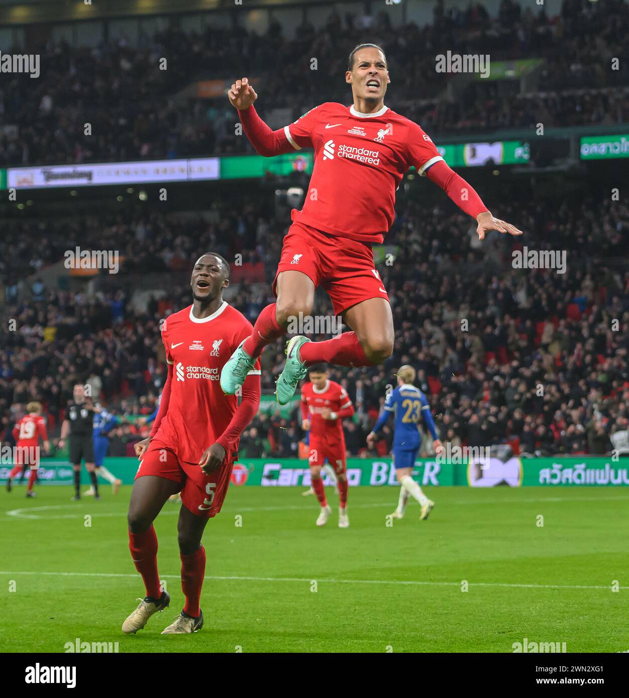 25 Feb 2024 - Chelsea v Liverpool - Carabao Cup Final - Wembley Stadium ...