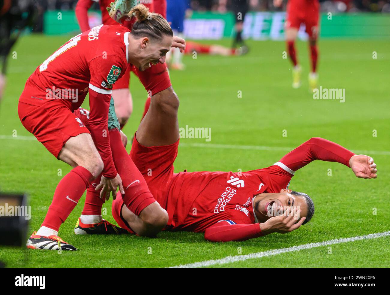 25 Feb 2024 - Chelsea v Liverpool - Carabao Cup Final - Wembley Stadium ...