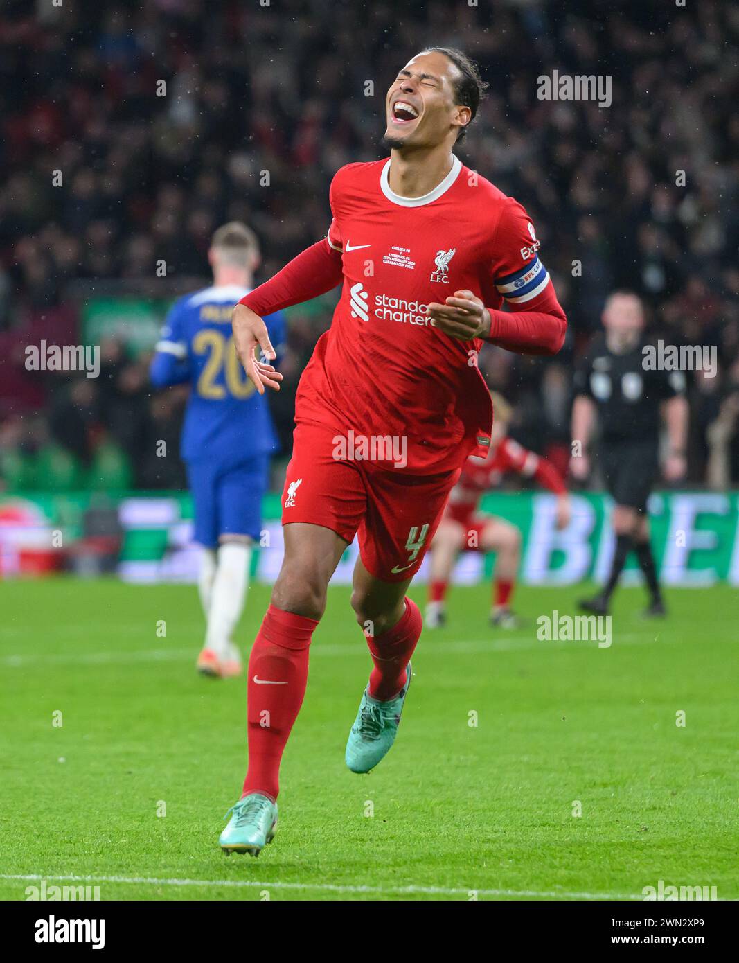 25 Feb 2024 - Chelsea v Liverpool - Carabao Cup Final - Wembley Stadium ...