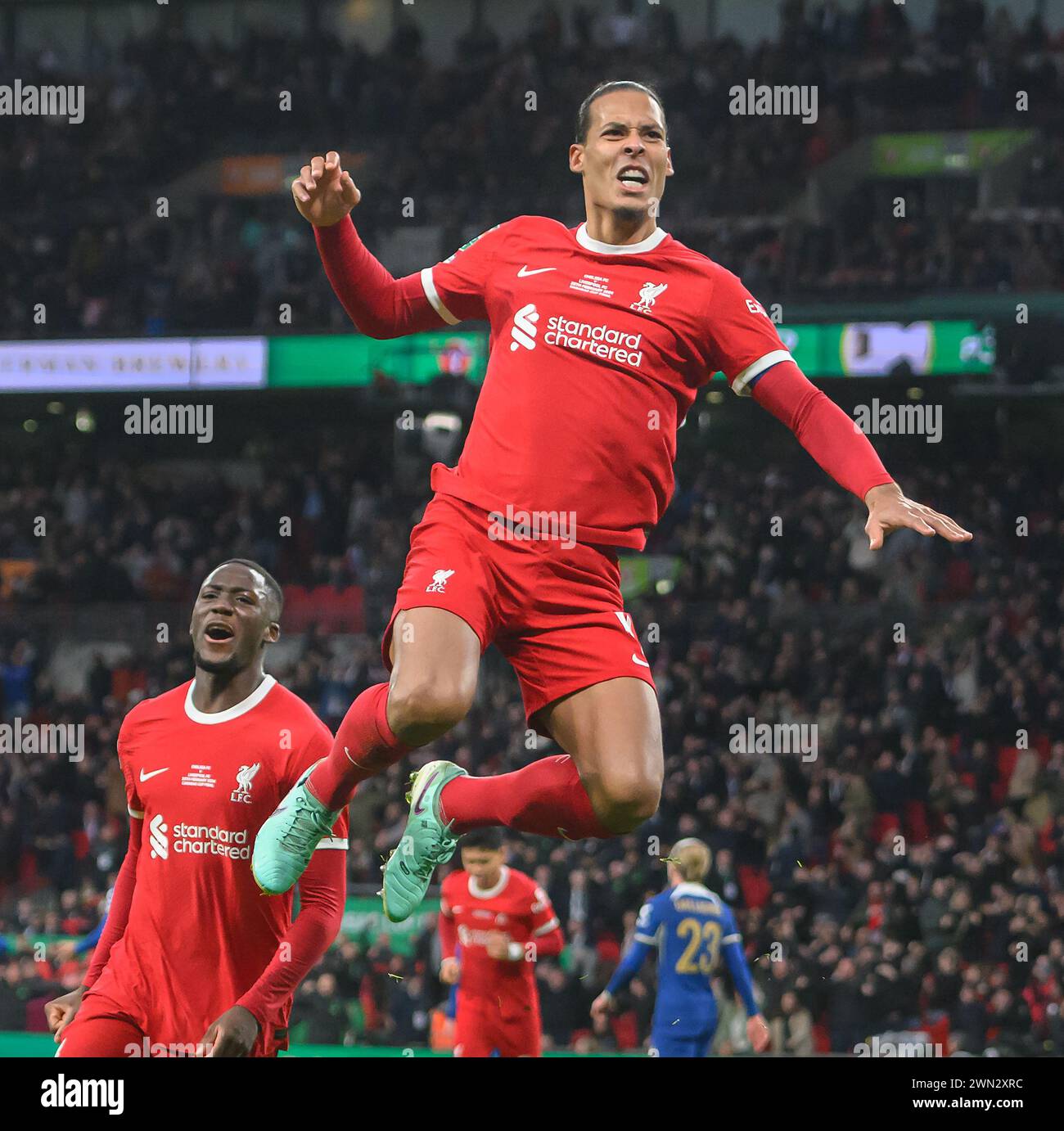 25 Feb 2024 - Chelsea v Liverpool - Carabao Cup Final - Wembley Stadium ...